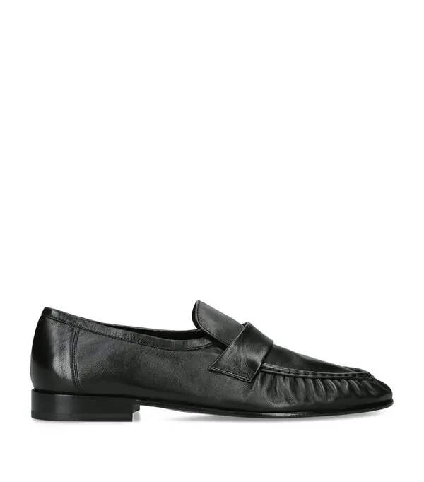 THE ROW Soft Leather Loafers