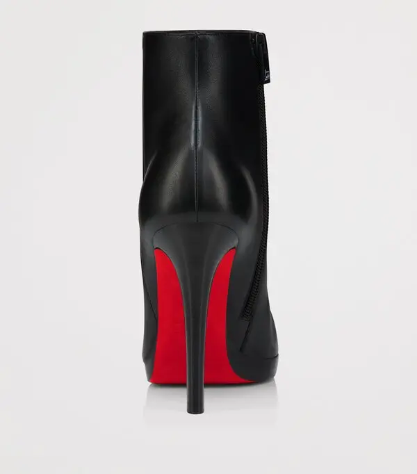 CHRISTIAN LOUBOUTIN Fannylove Booty 120 Leather Boots