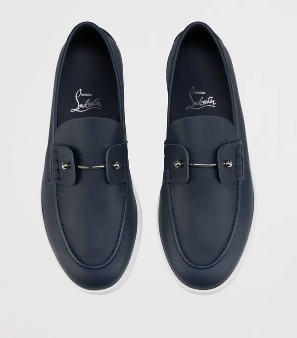 CHRISTIAN LOUBOUTIN Chambeliboat Leather Boat Shoes