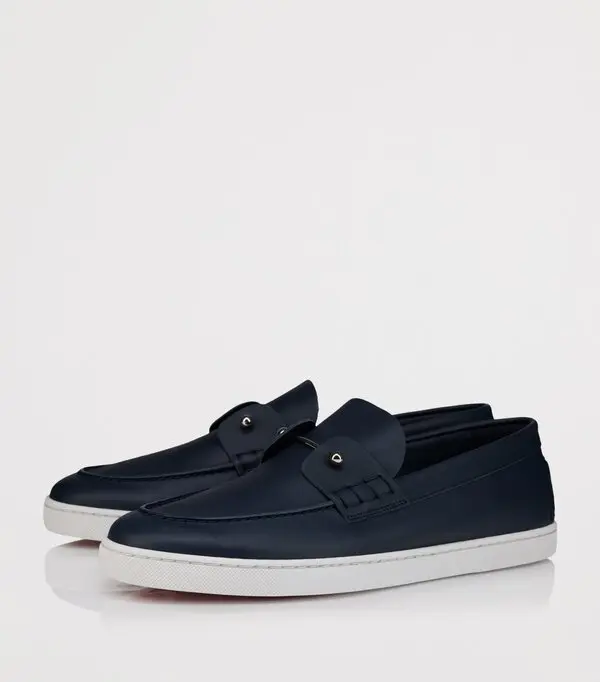 CHRISTIAN LOUBOUTIN Chambeliboat Leather Boat Shoes