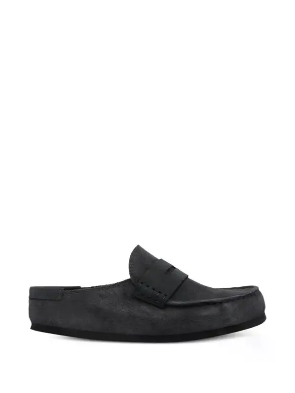 BIRKENSTOCK Naples Wrapped Mules - Grey