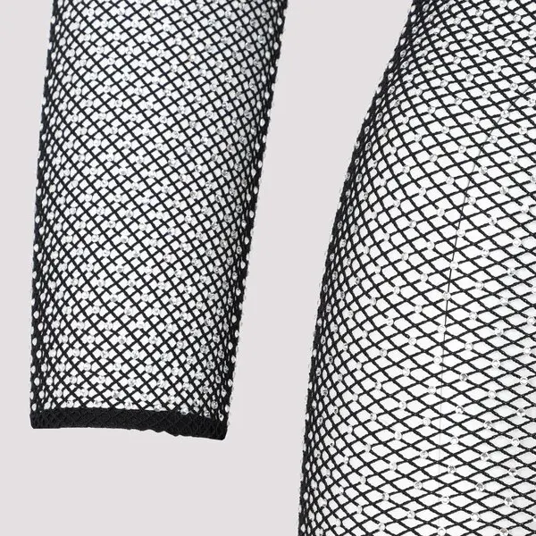 Balenciaga Crystal Mesh Mini Top