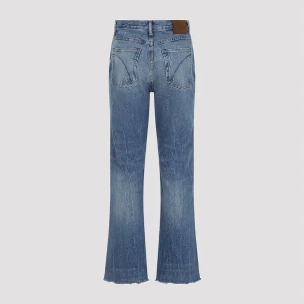 TOM FORD Stonewashed Denim Melanie Straight Trousers