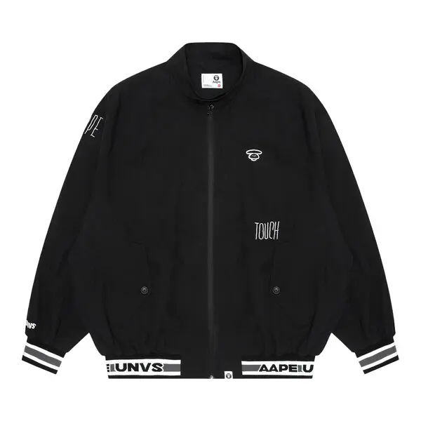 AAPE Moonface Embroidered Zip Jacket