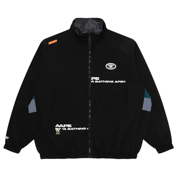 AAPE Moonface Camo Reversible Zip-up Jacket