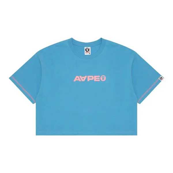 AAPE Moonface Cropped Tee /light