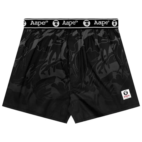 AAPE Moonface Gradient Camo Boxers /grey