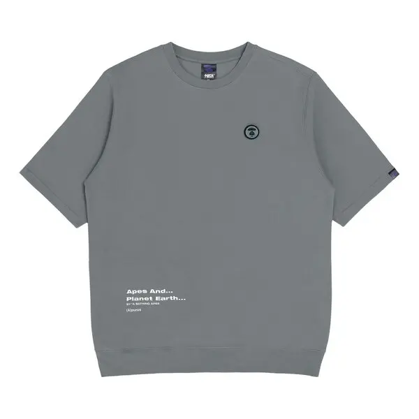 AAPE Moonface Patch Relaxed Tee /light