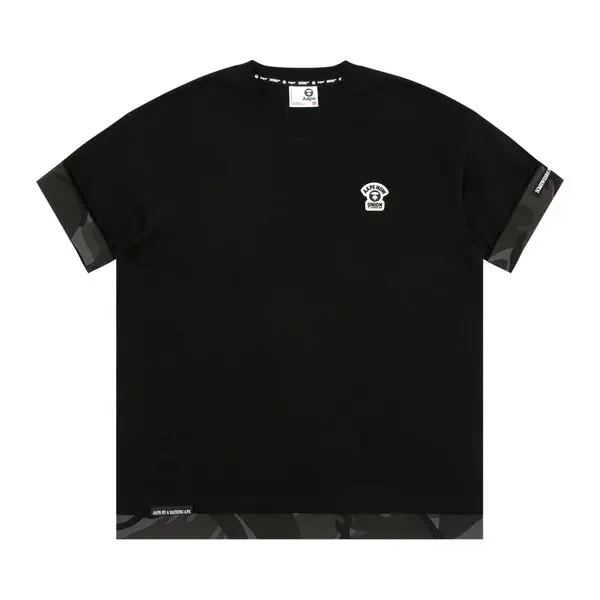 AAPE Now Moonface Logo Short Sleeve Tee