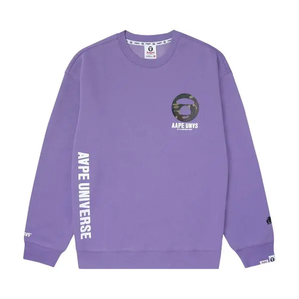 AAPE Moonface Graphic Sweatshirt /light