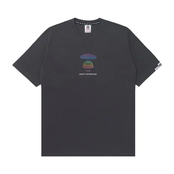 AAPE Moonface Hologram Printed Tee