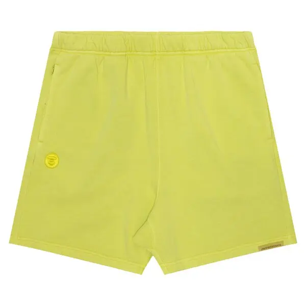 AAPE Moonface Embroidered Sweat Shorts /beige