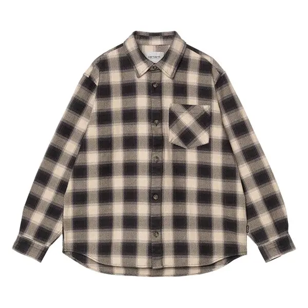 Carhartt Work In Progress Dayne Check Shirt 'purple