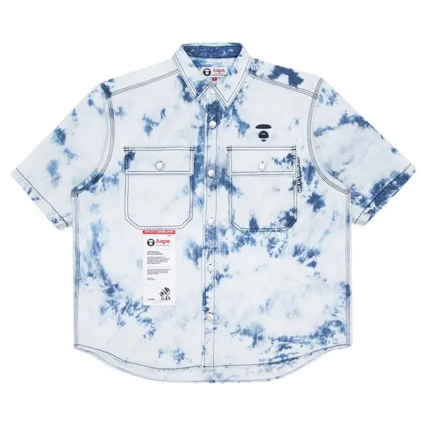 AAPE Moonface Short Sleeve Shirt /light