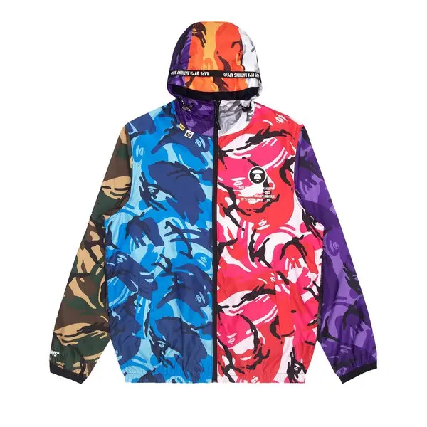 AAPE Moonface Camo Lightweight Jacket /multi