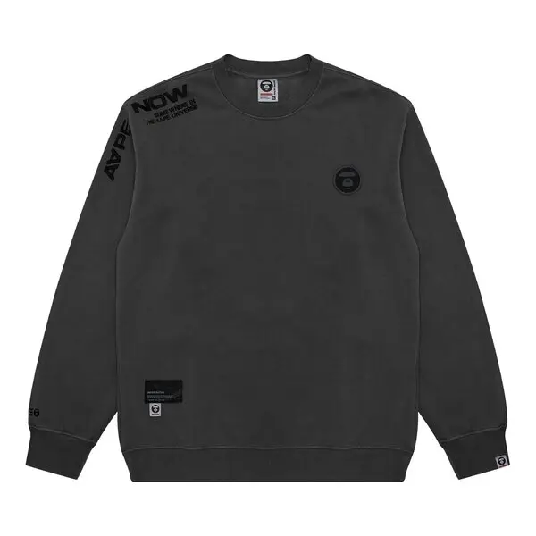 AAPE Moonface Patch Sweatshirt