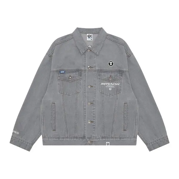AAPE Moonface Workwear Denim Jacket /light
