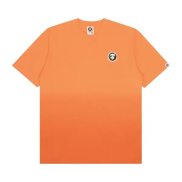 AAPE Moonface Camo Patch Gradient Tee /light