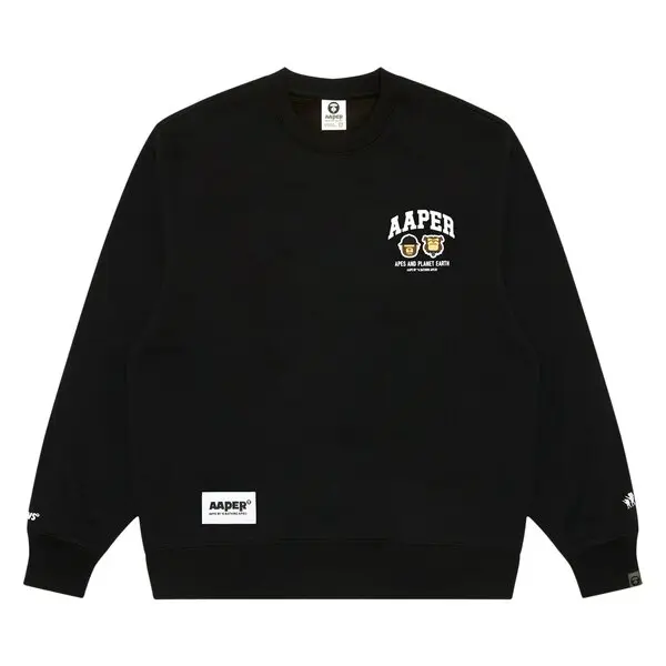 AAPE R Crew Neck Sweatshirt