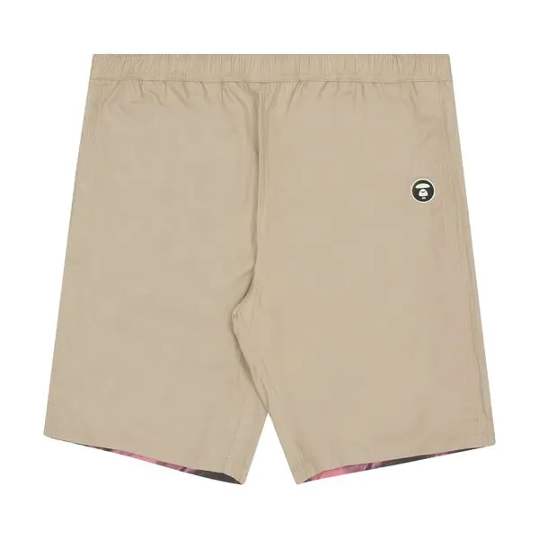 AAPE Woven Shorts 'beige/light