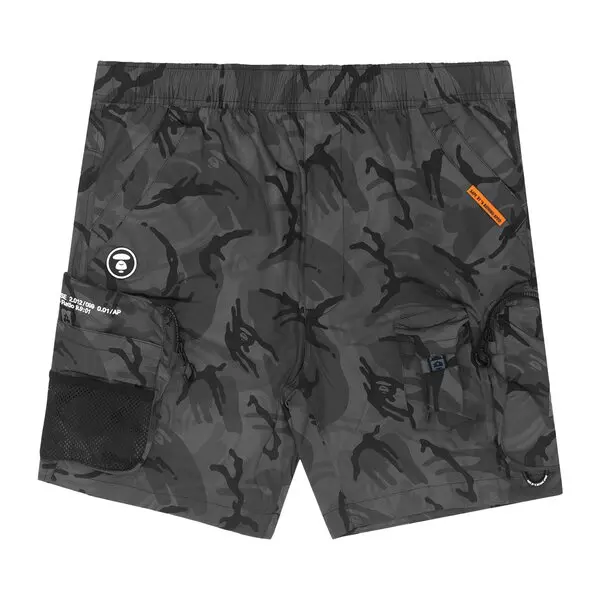 AAPE Moonface Camo Cargo Shorts /multi
