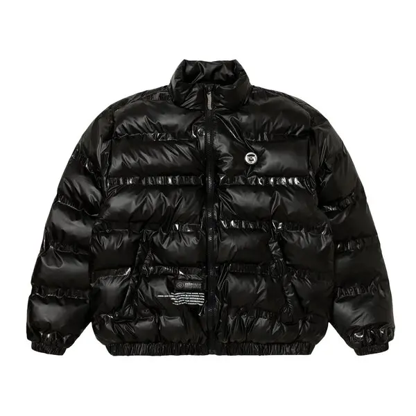 AAPE Moonface Logo Heat Seal Puffer Jacket