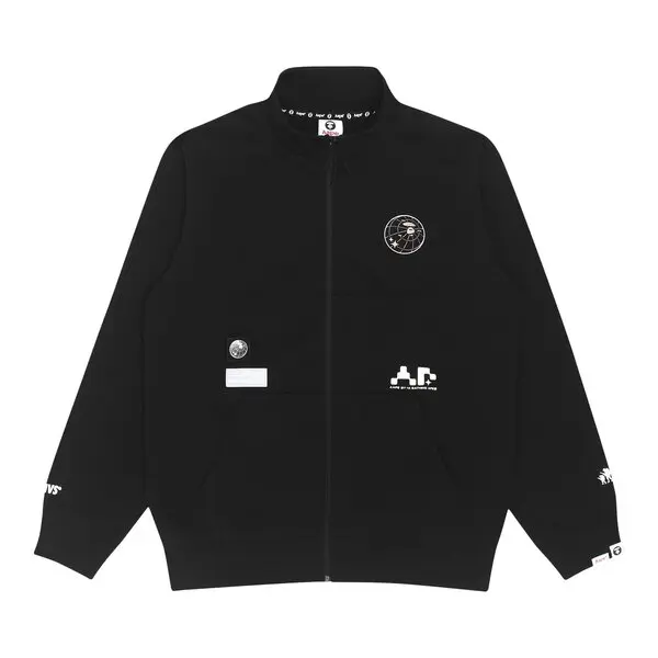 AAPE Logo Zip-up Sweater