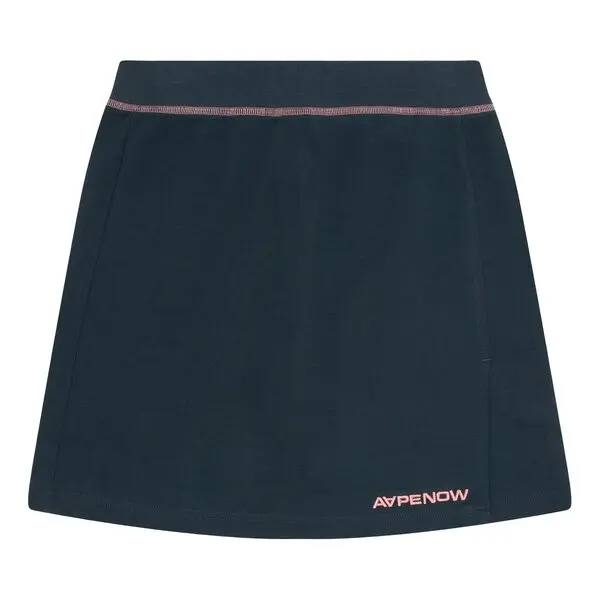 AAPE Moonface A-line Mini Skirt /blue