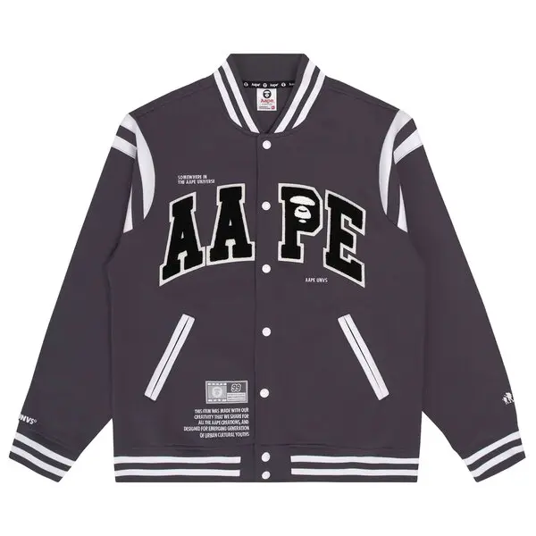 AAPE Moonface Patch Jacket /purple