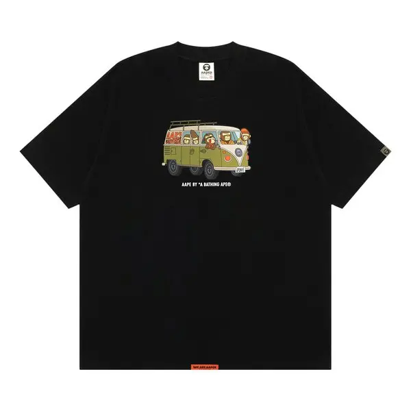 AAPE R Graphic-print Short Sleeve Tee