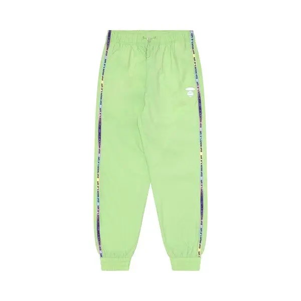 AAPE Moonface Embroidered Track Pants /light