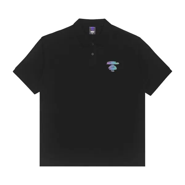 AAPE Moonface Back Print Polo