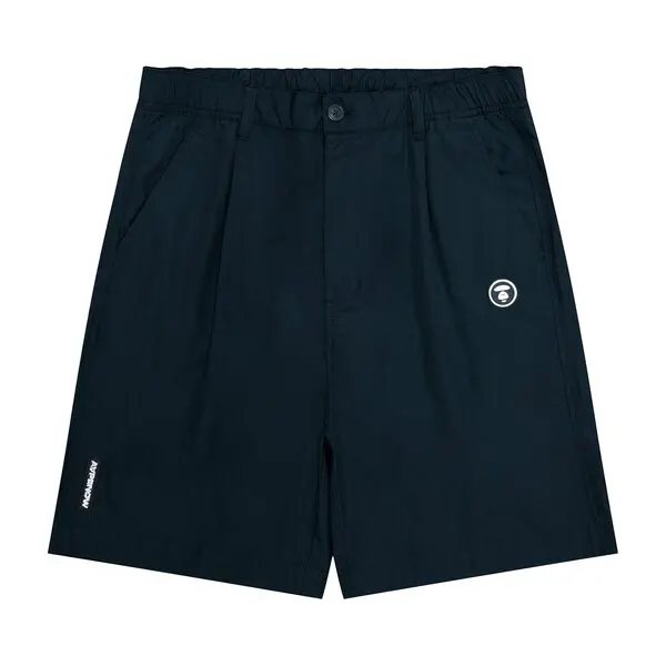 AAPE BY *A BATHING APE Now Moonface Logo Shorts 'navy/dark