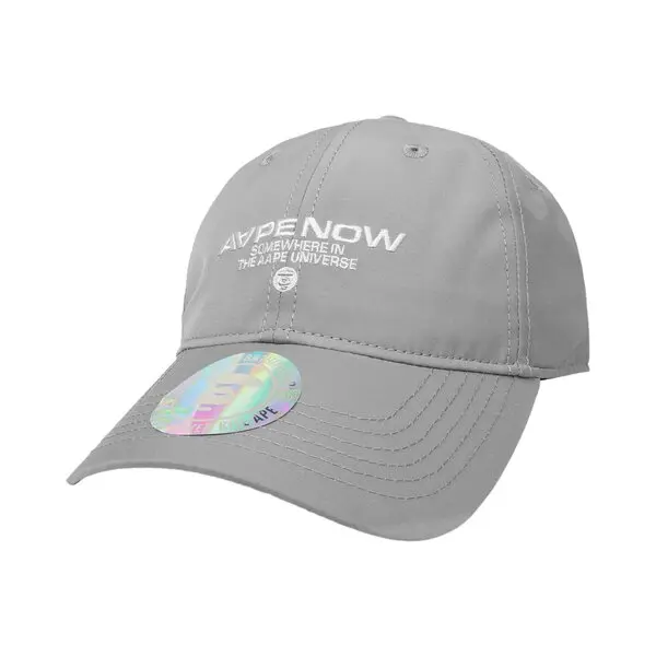 AAPE Moonface Embroidered Cap /light