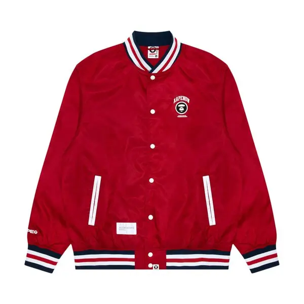 AAPE Moonface Patch Jersey Jacket /dark