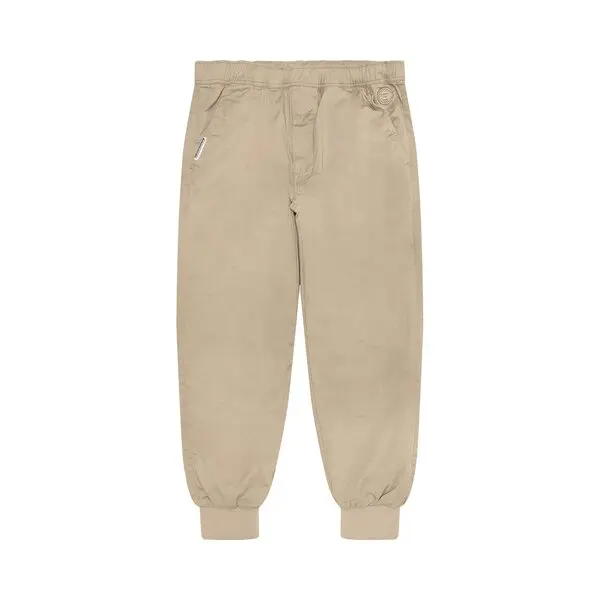AAPE Now Moonface Logo Tapered Jogger Pants 'beige/grey