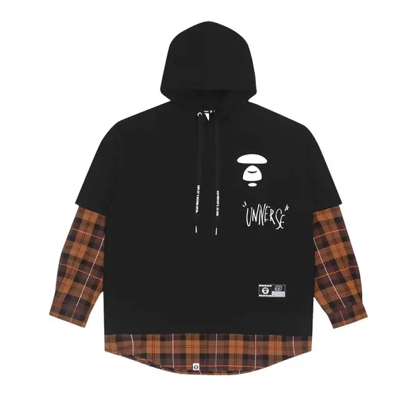 AAPE Moonface Layered Hoodie