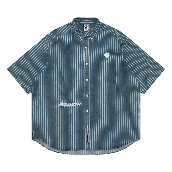 AAPE Now Moonface Logo Shirt /white