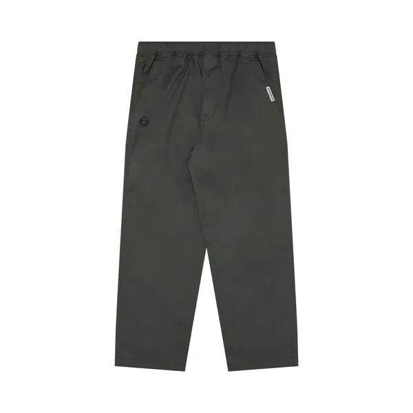 AAPE Moonface Patch Relaxed Pants 'khaki/grey