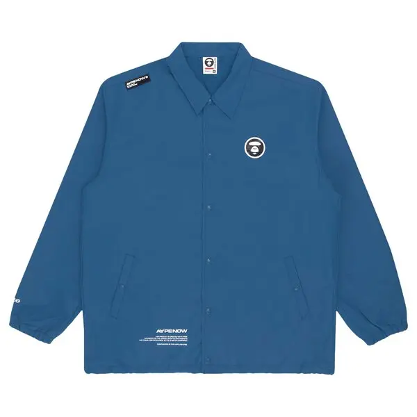 AAPE Moonface Coach Jacket /grey