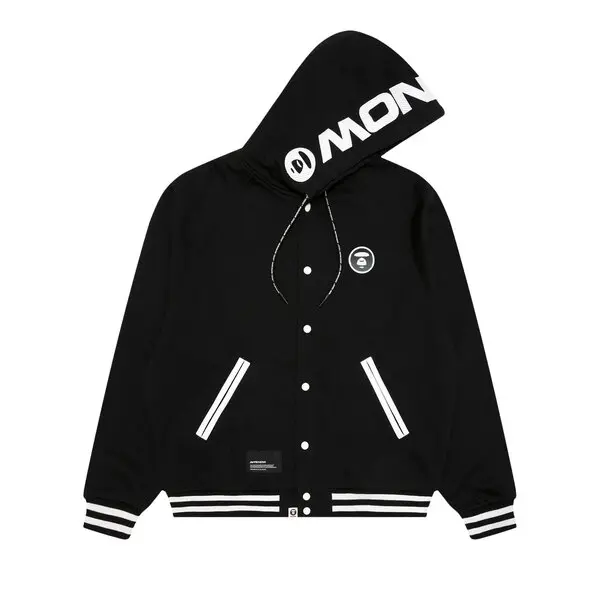AAPE Now Moonface Zip Up Sweater