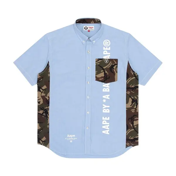 AAPE Camo Panel Shirt
