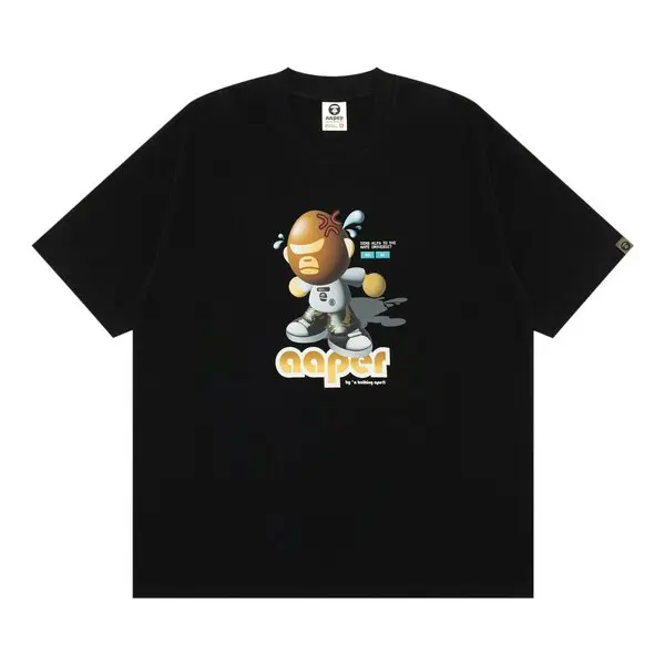 AAPE R Moonface Graphic Tee