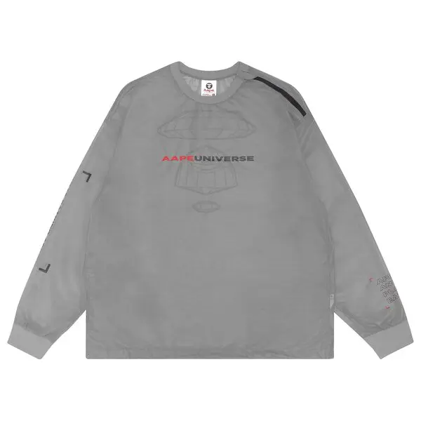 AAPE Sheer Logo Print Tee