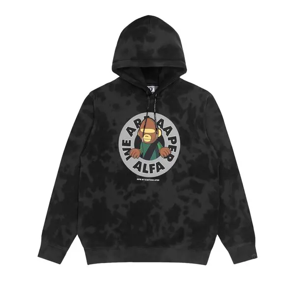 AAPE Moonface Hoodie. /light