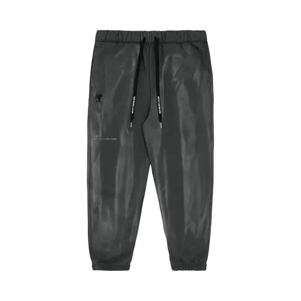 AAPE Moonface Tie-dye Sweatpants /black