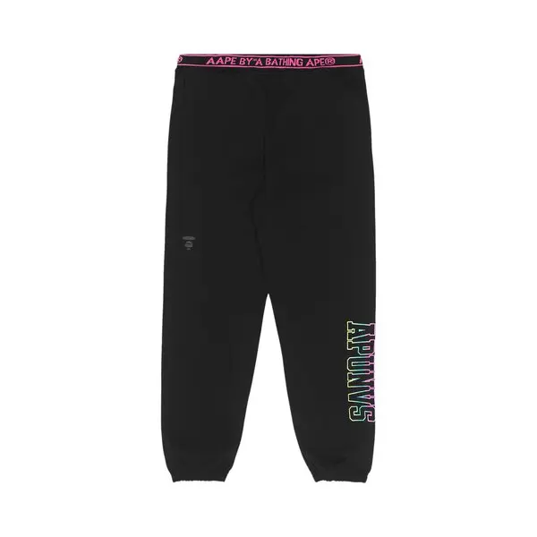 AAPE Moonface Embroidered Sweatpants