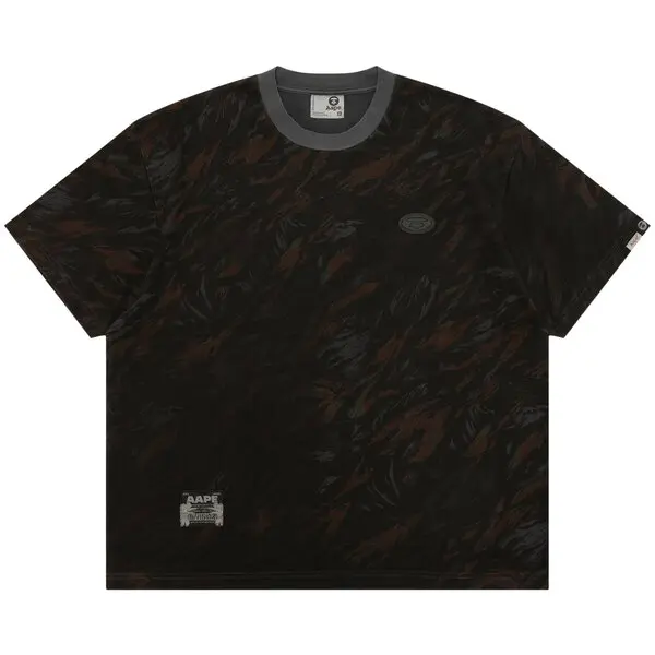 AAPE Heavy Washed Tee /green