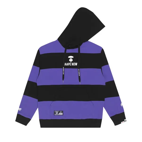 AAPE Striped Hoodie