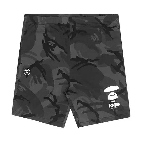 AAPE Moonface Camo Sweatshorts /multi